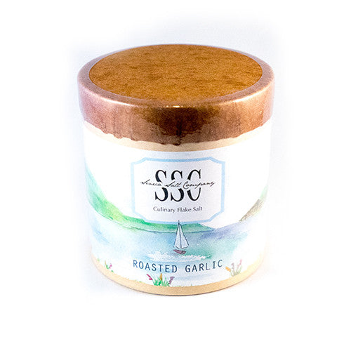 Seneca Salt Roasted Garlic Culinary Flake Salt | JAVA-GOURMET