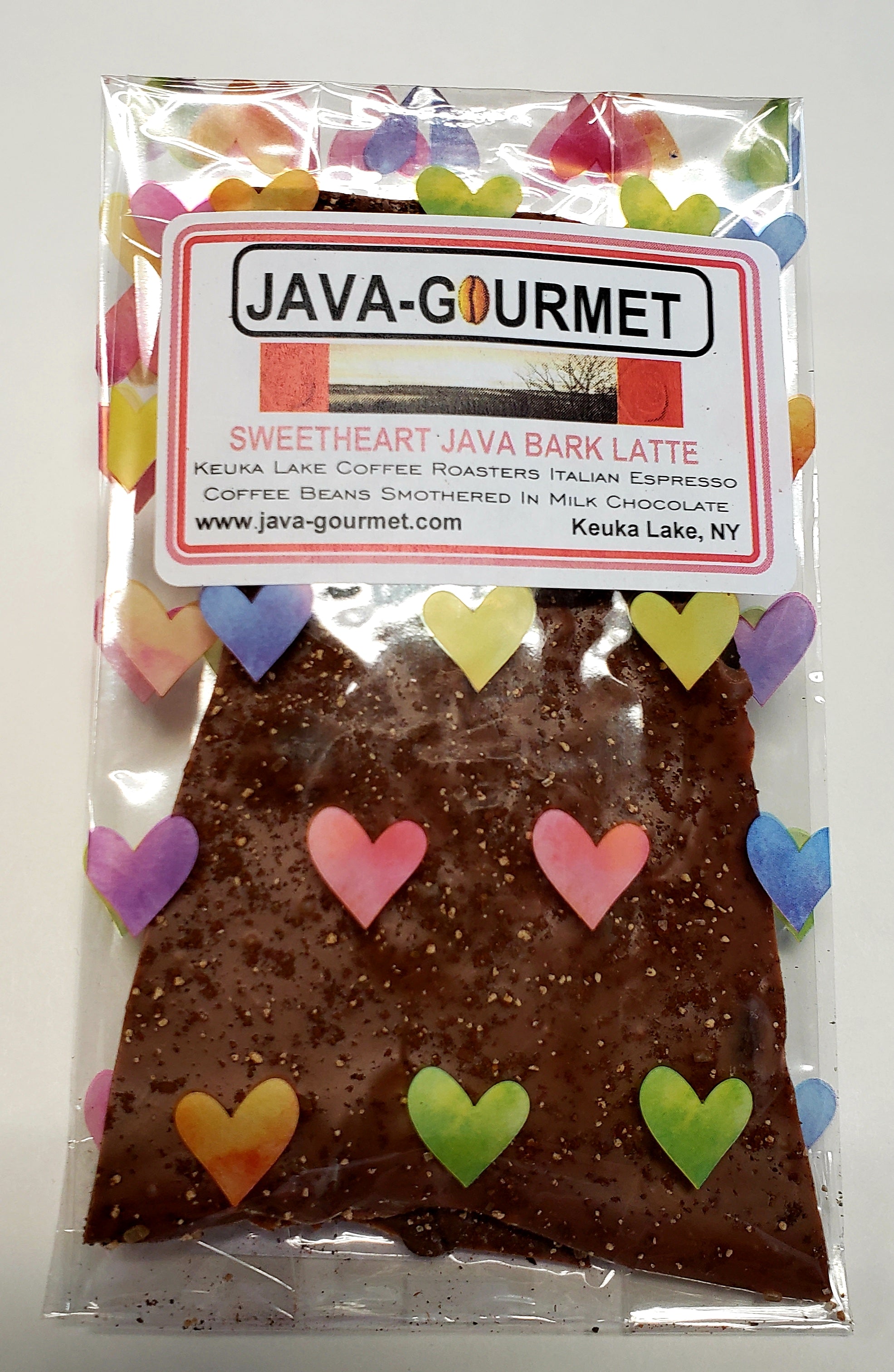 Sweetheart Java Bark Latte | JAVA-GOURMET