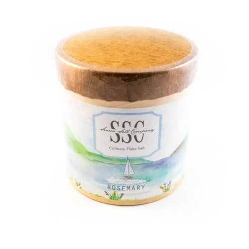 Seneca Salt Rosemary Culinary Flake Salt | JAVA-GOURMET